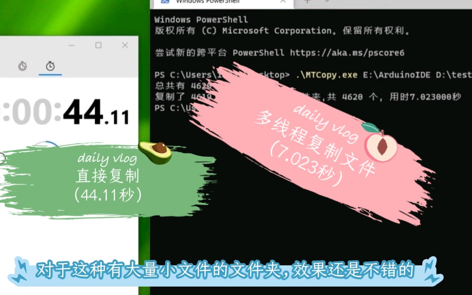多线程文件复制,比Windows还快?
