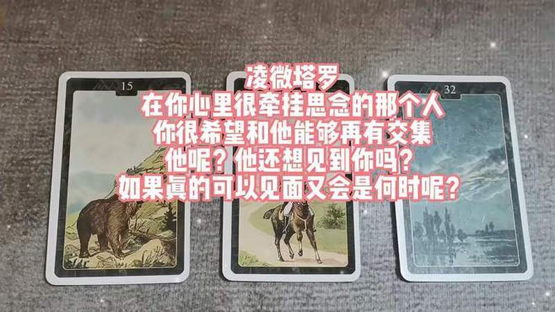 塔罗占卜:他呢?还想见到你吗?如果真的可以见面又会是何时呢?