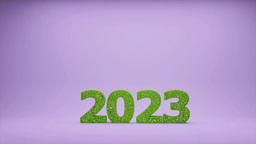 2023变2024新年数字特效素材#跨年倒计时 #2024年 #走过2023
