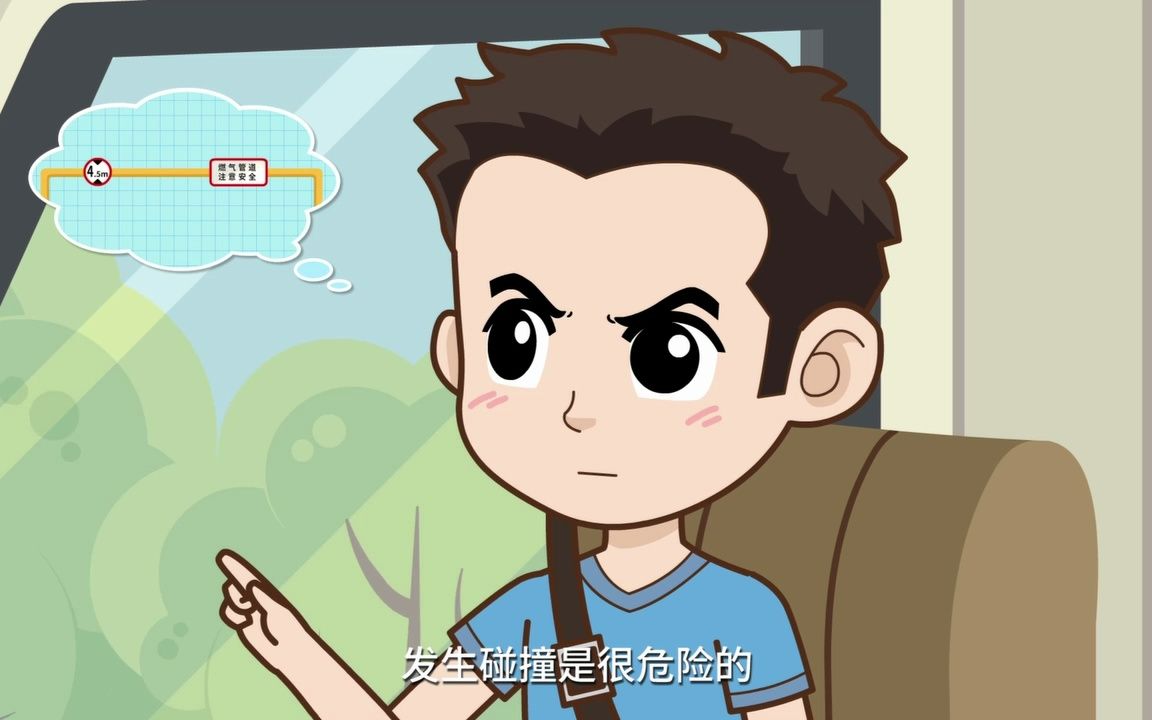 【熊猫创意】二维动画 MG动画 燃气使用安全教学-室外篇