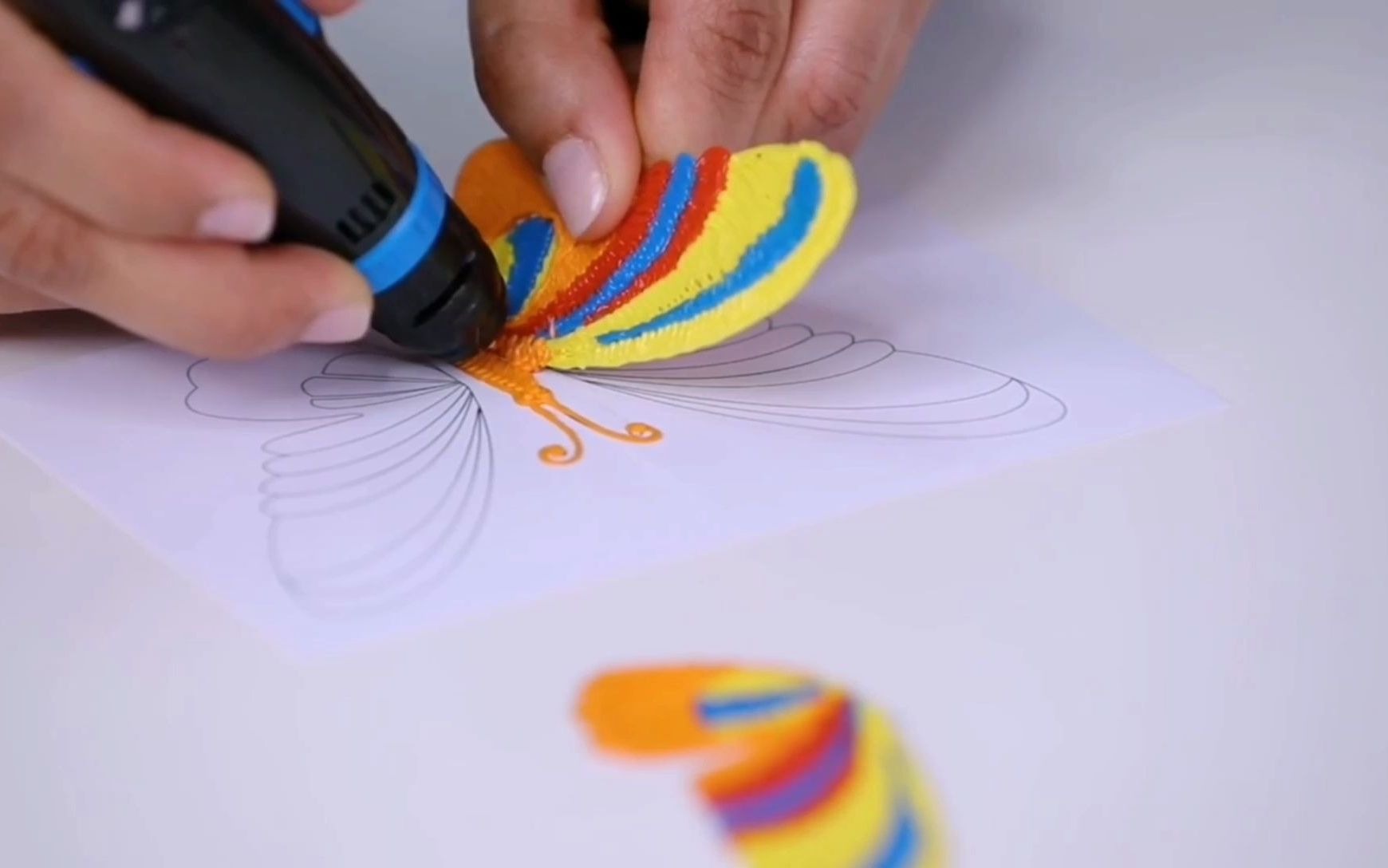 3D打印笔—这个蝴蝶也太好看了吧