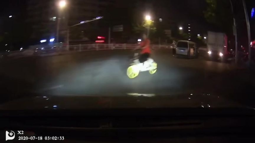 逆行共享单车 #交通安全 #交通事故警示录 #事故 #交通违法