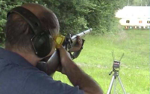 普鲁士M1839/55击发线膛枪射击