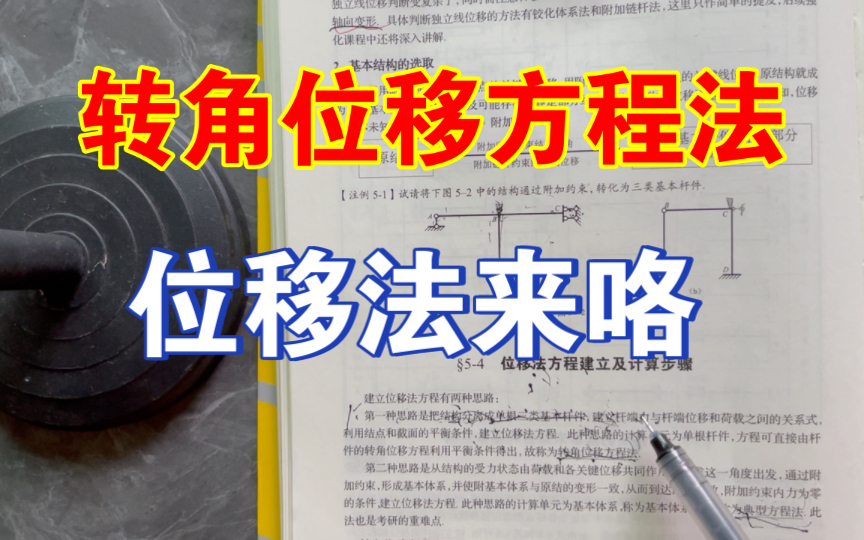 搞懂结构力学:位移法之转角位移方程法一学就会