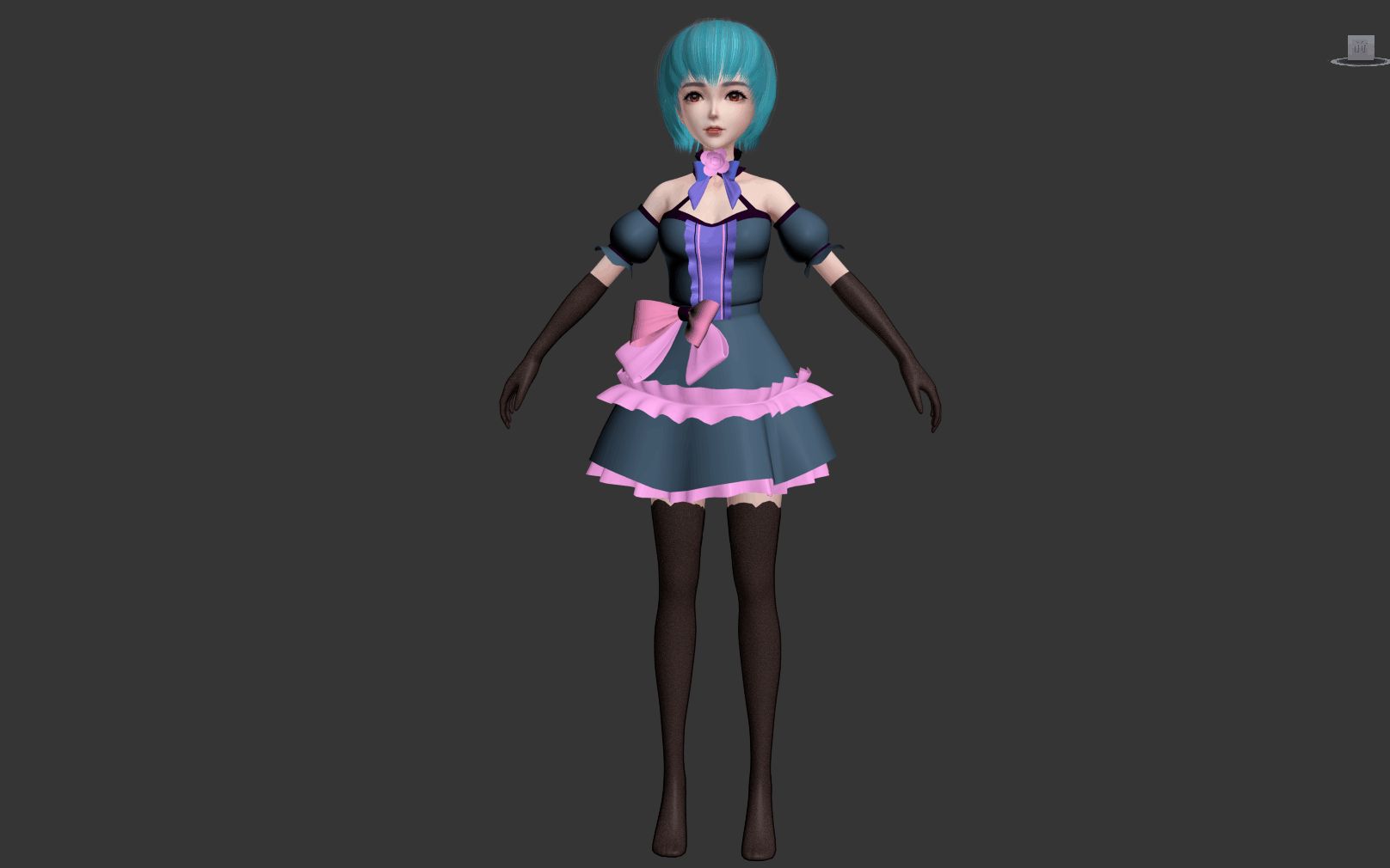 3D人物头发制作流程