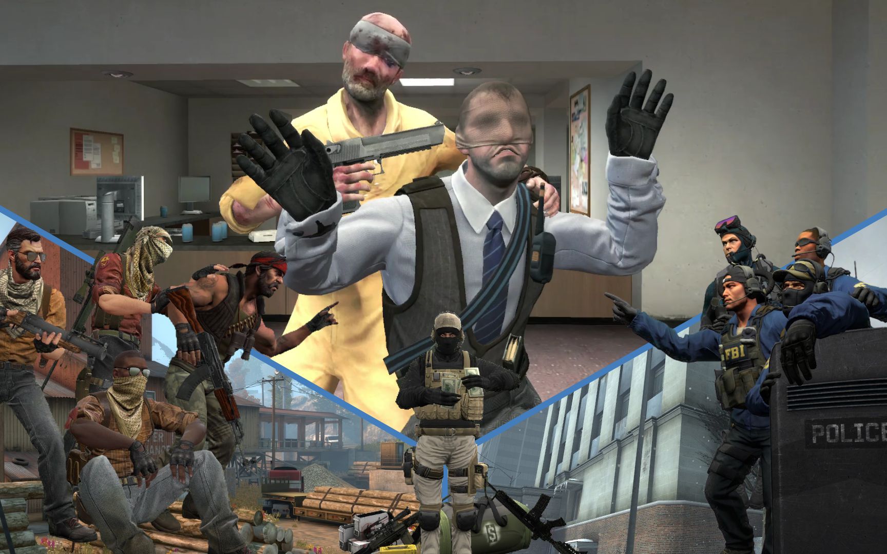 【CSGO:沙雕大行动】 你绝对没看过的激浪大行动恶搞版