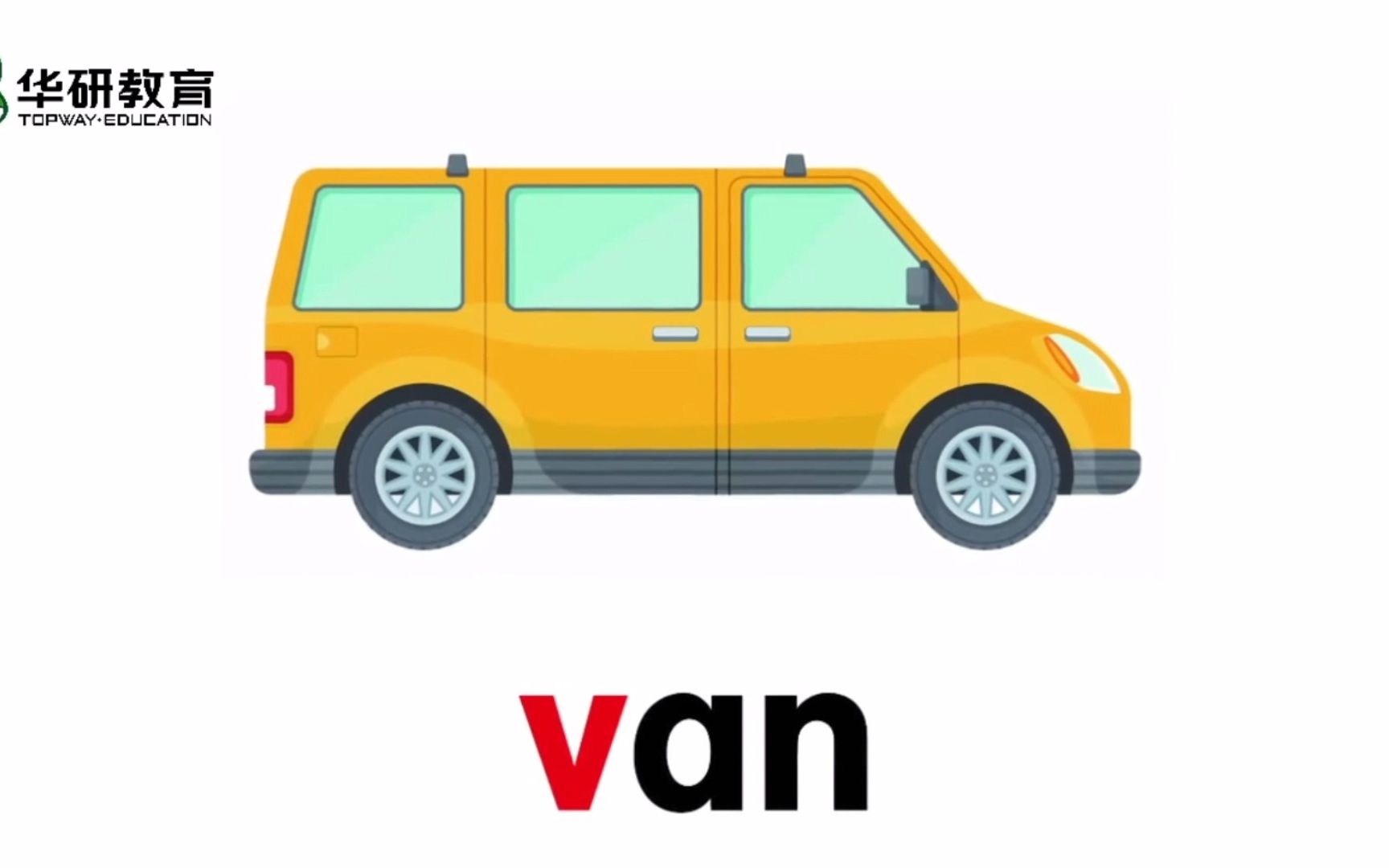 Phonics自然拼读字母V发音动画视频学习