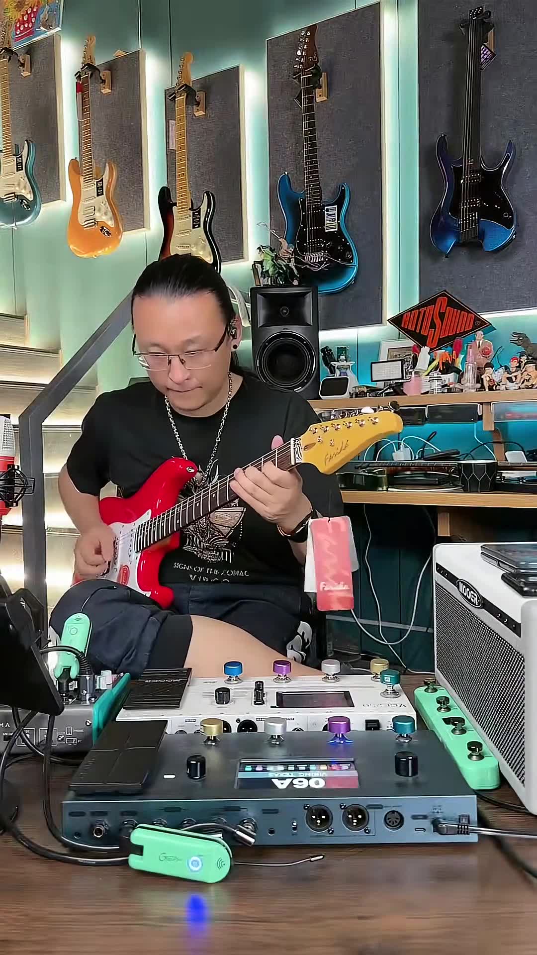 法丽达FX200谁明浪子心电吉他效果器百听不厌的旋律王杰电吉