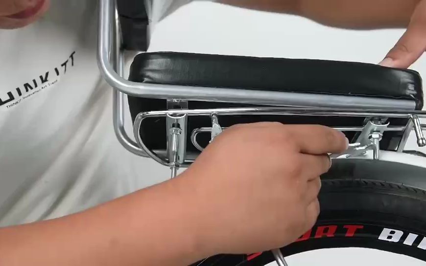 FZXC004凤凰-神鹰折叠自行车后座安装视频