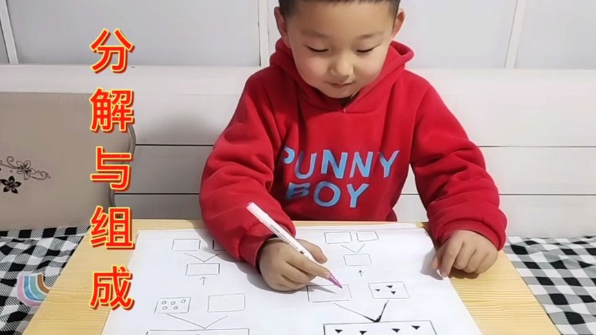 有人不赞同幼儿园小朋友学数的分解组成,你们家孩子幼儿园学过吗