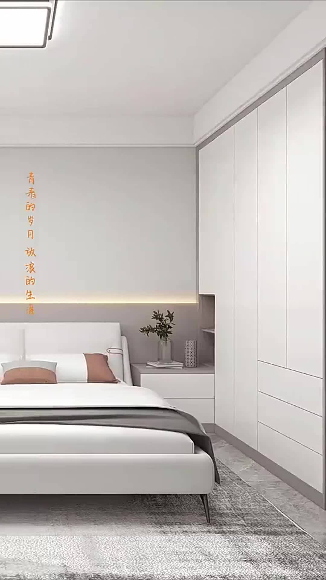 装修室内设计:卧室案例分享