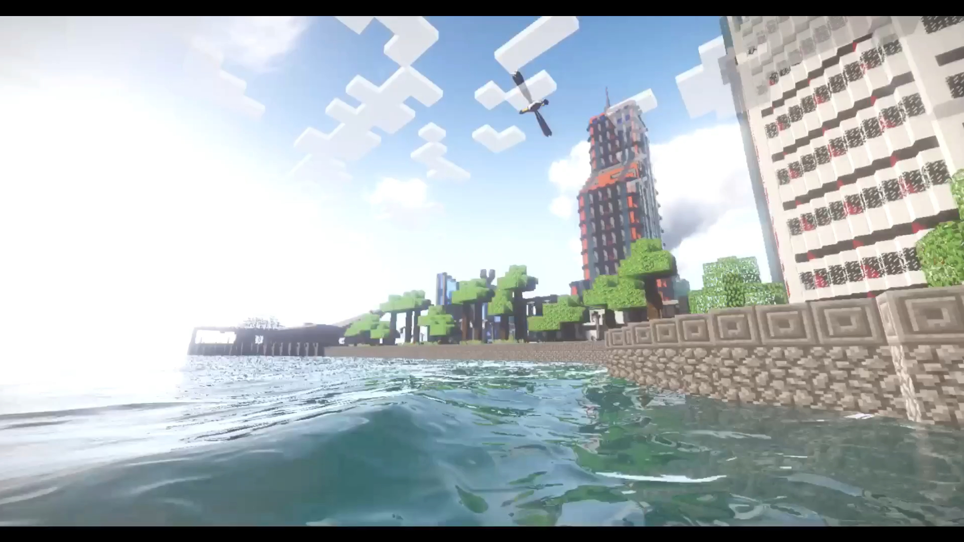 【建筑】【Minecraft】一个版本为1.12.2的城市主城