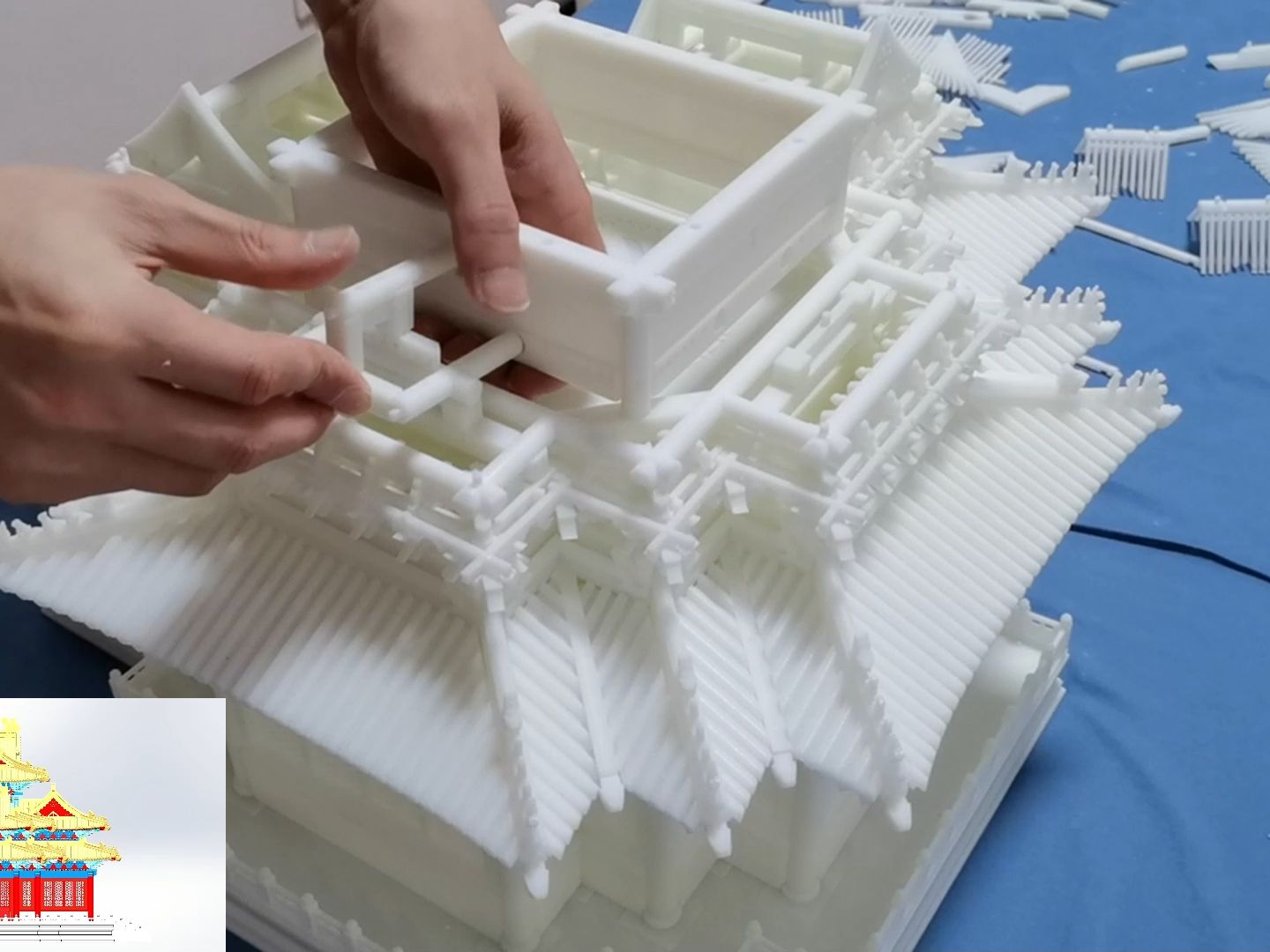 亲手搭建一座角楼有多难?
