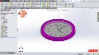 亦明图记:SolidWorks建模,钟表,表盘数字真的需要一个一个的绘制吗