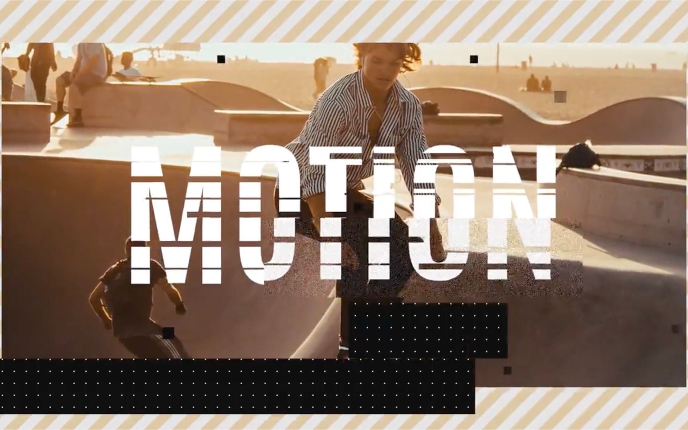 视频模板:现代动态幻灯片PR模板