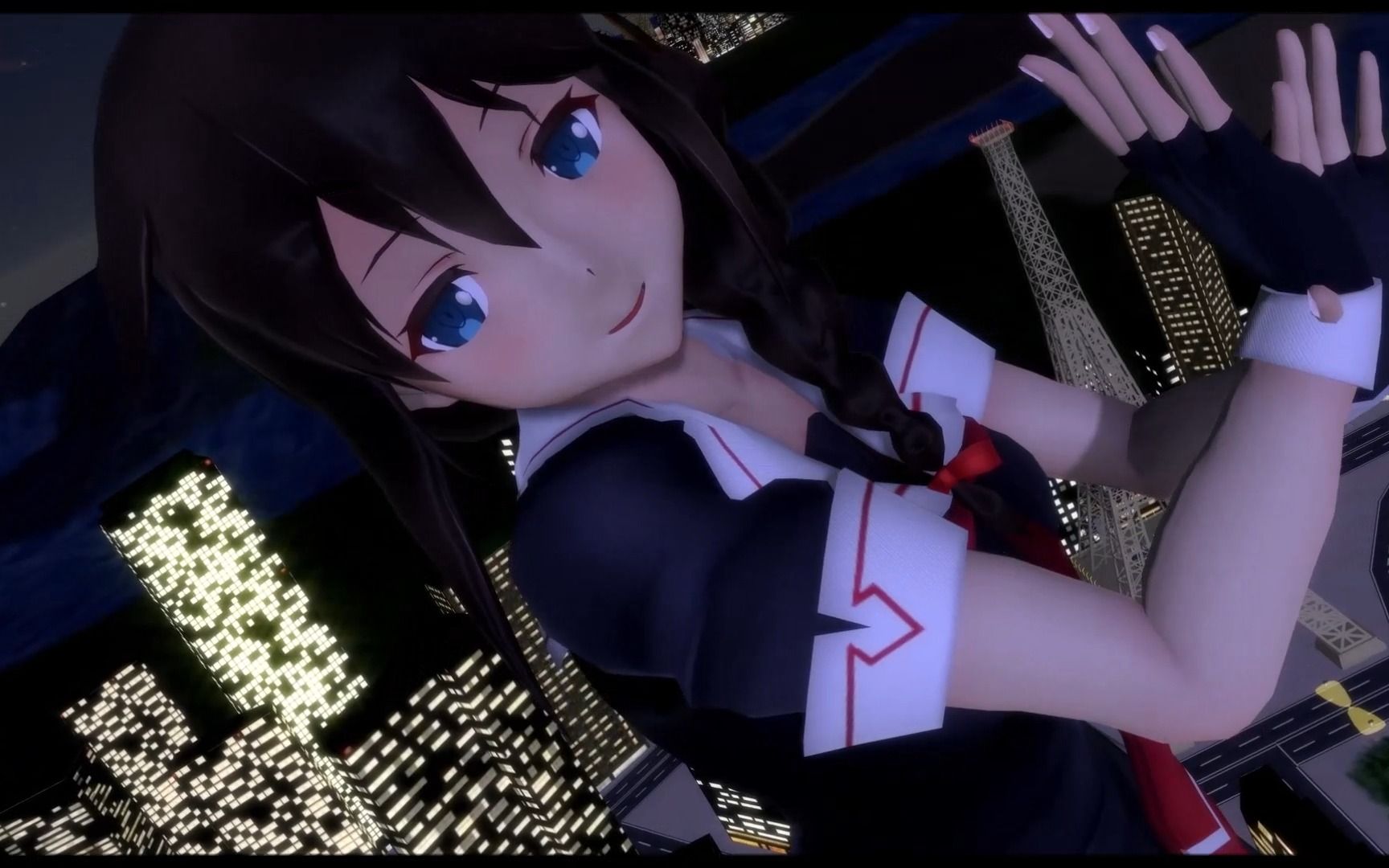 舰娘逐渐巨大化巨大娘电音+舞蹈 Gimme×Gimme MMD