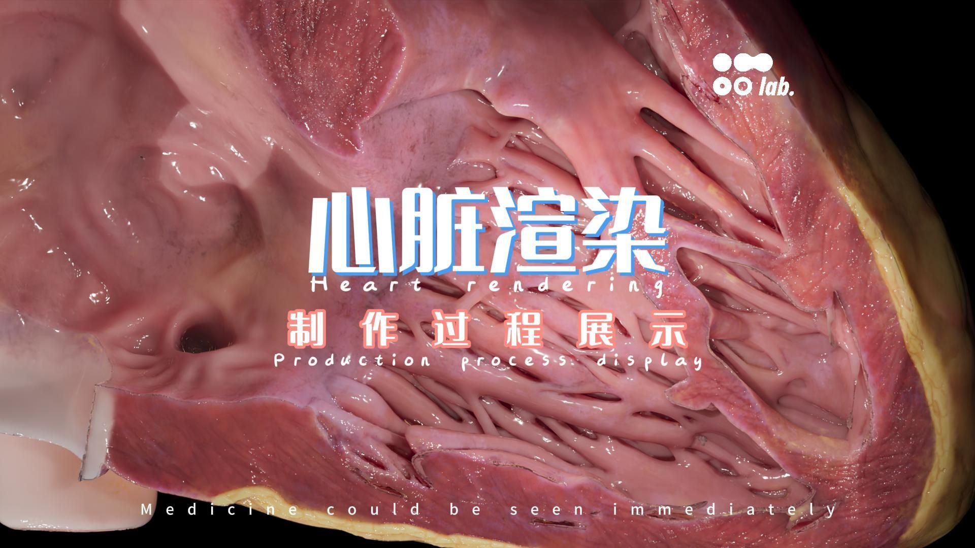 超精细心脏制作过程来啦!