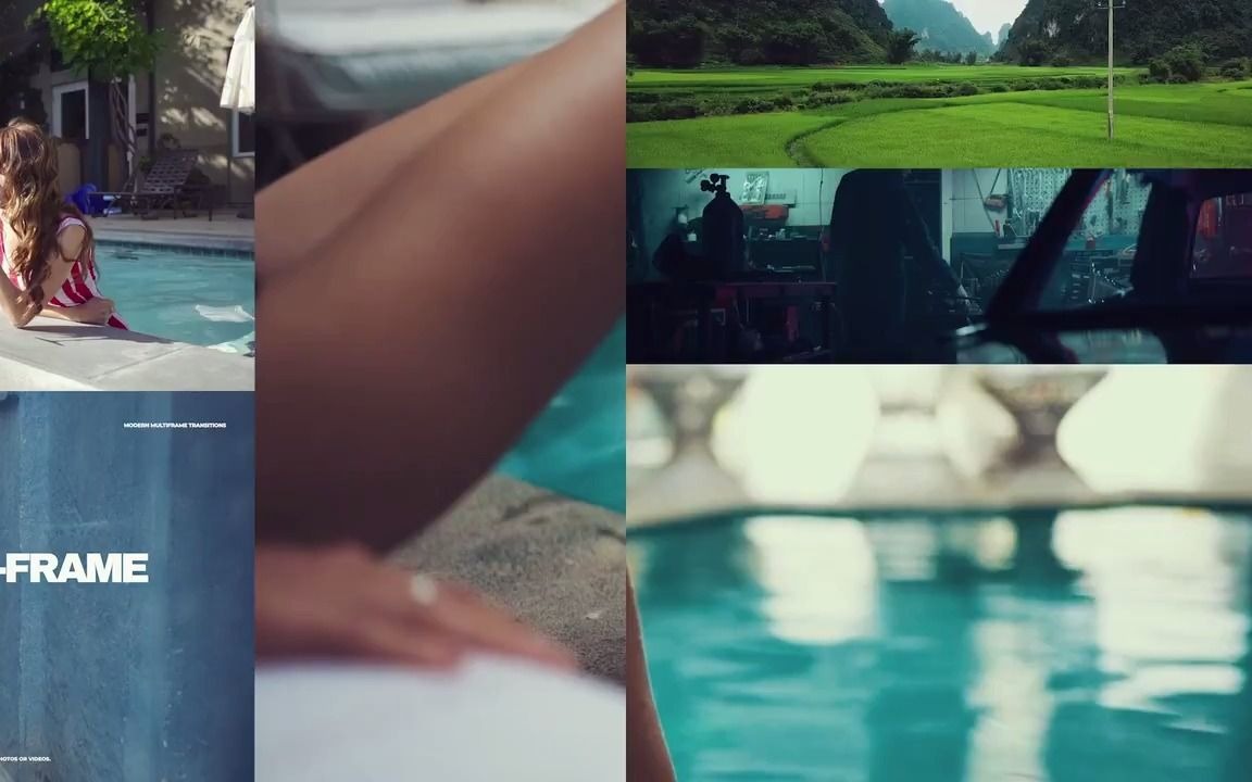 16个创意多帧过渡效果