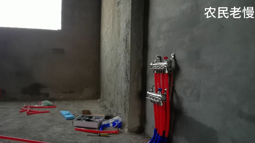 地暖分水器安装(二)