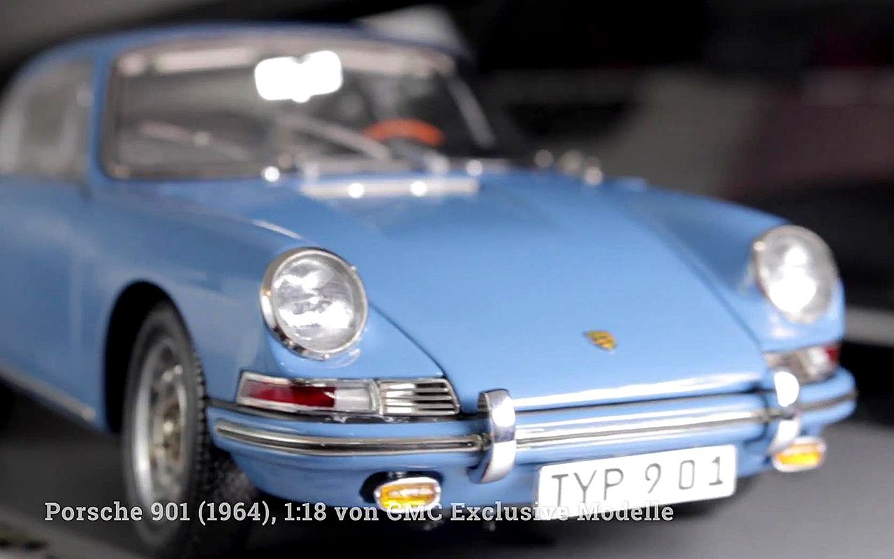 【汽车模型】CMC 1:18 保时捷901 1964