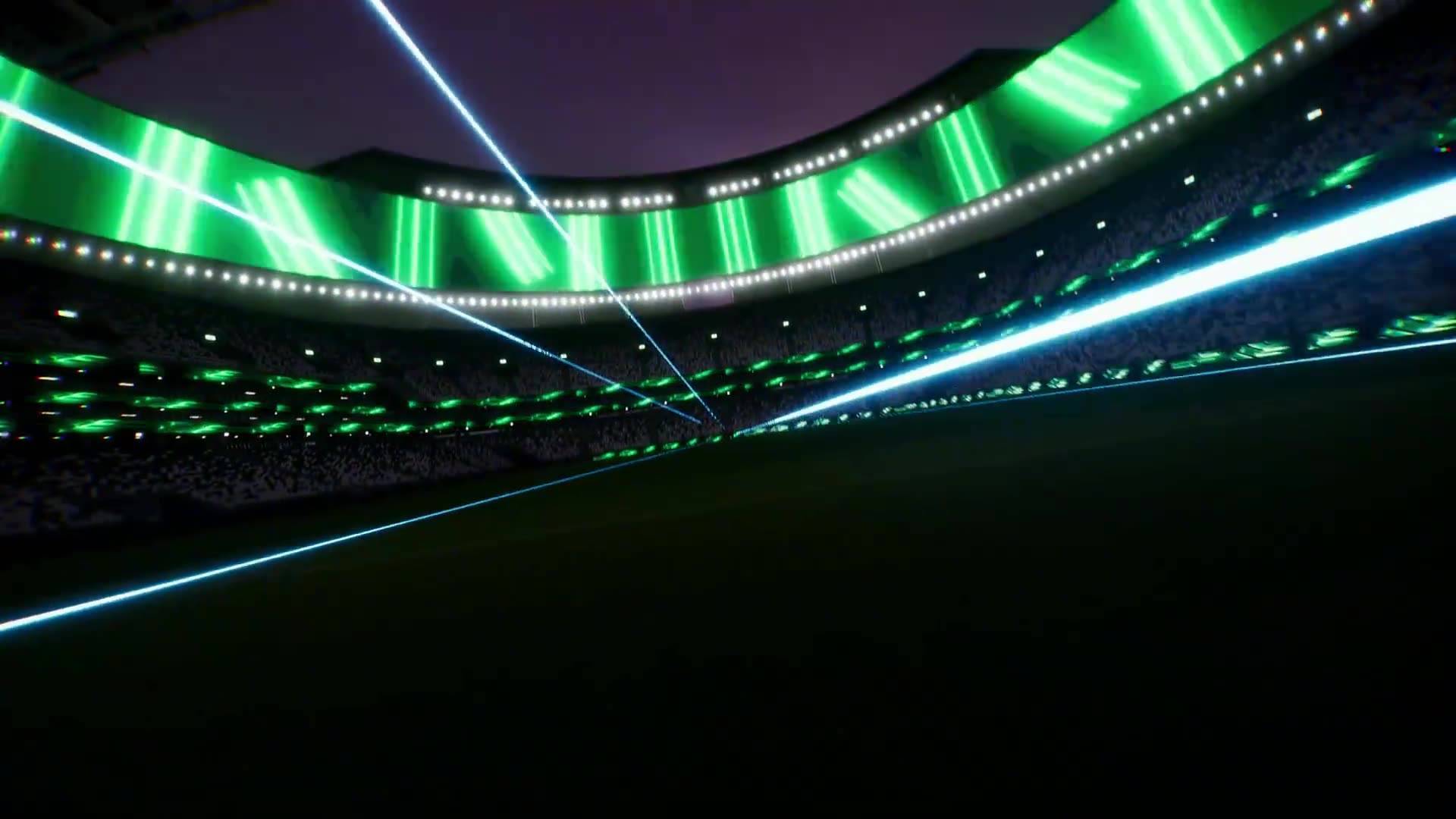 实况手游国服更新后的抽球动画!