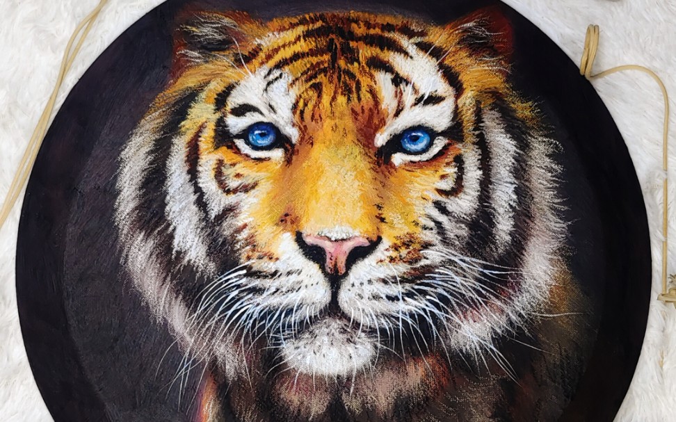 油画棒:《王者荣耀》