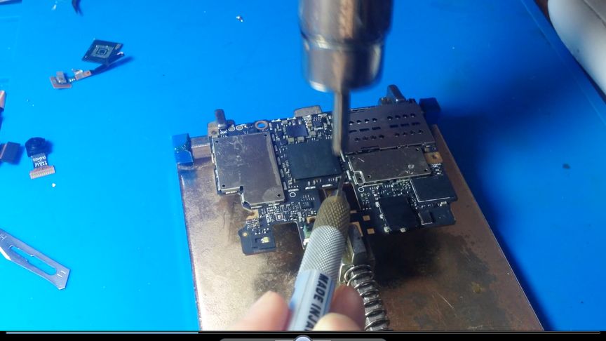 运行内存是这样升级的!红米NOTE3更换运存,这技术绝对牛逼