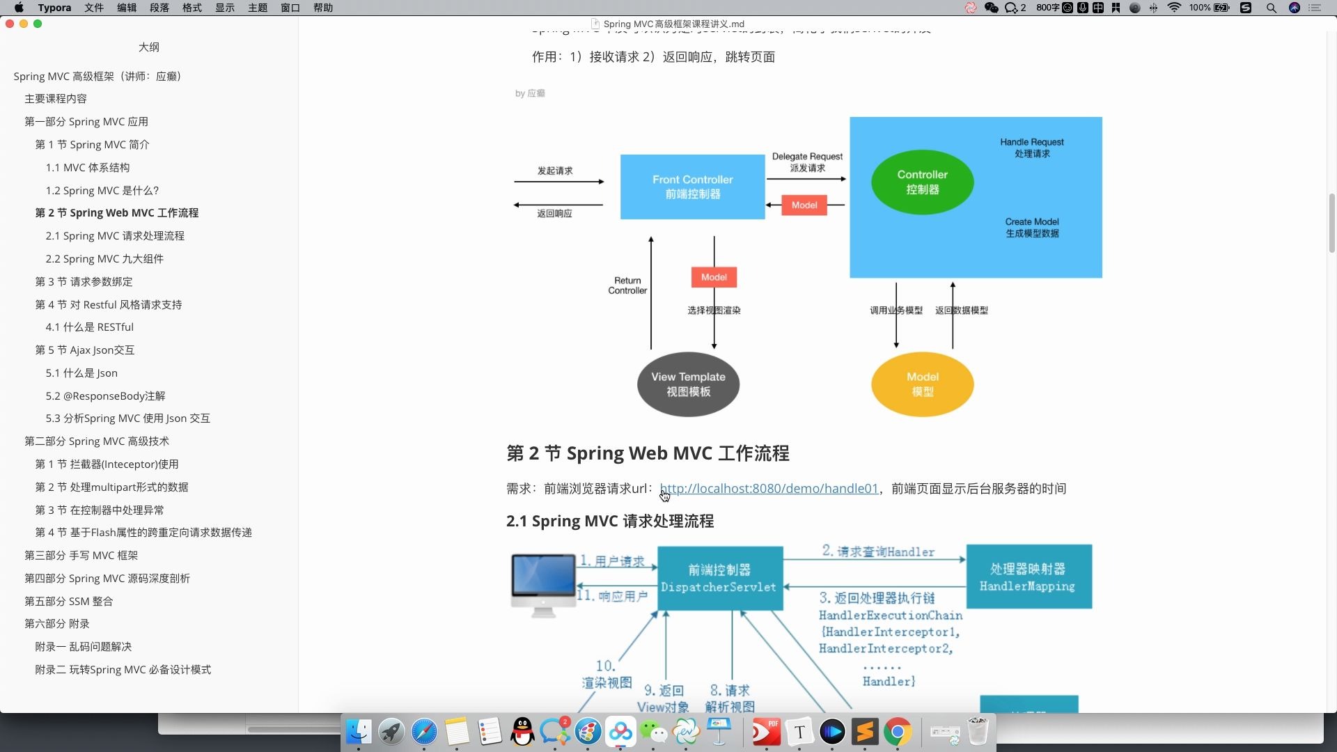 【拉勾IT课程】-java基础-MVC系列-SpringMVC开发流程