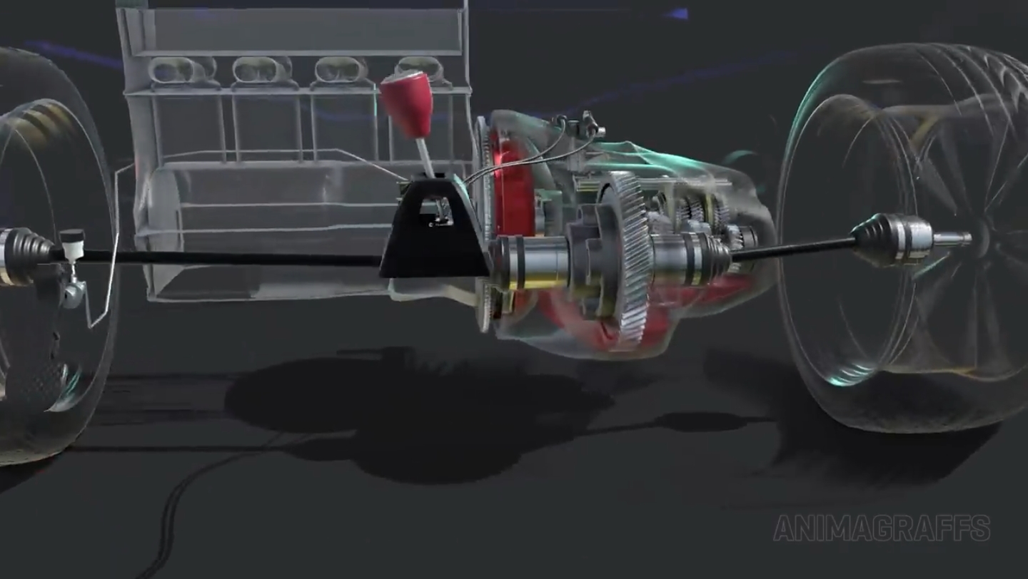 汽车手动变速箱工作原理