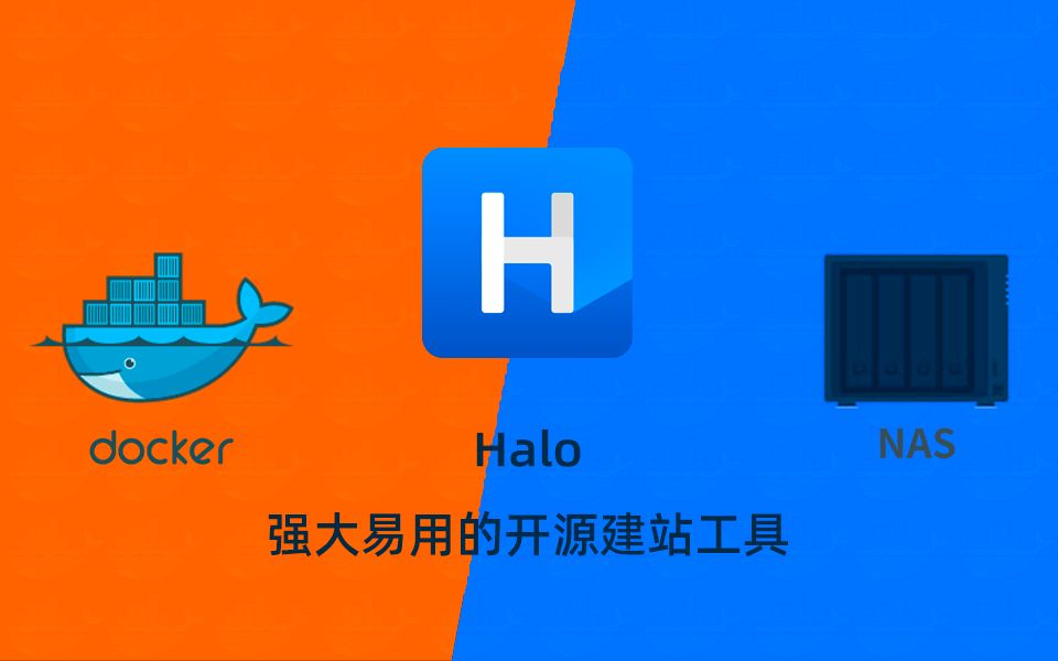 强大易用的建站工具halo群晖NAS用docker部署