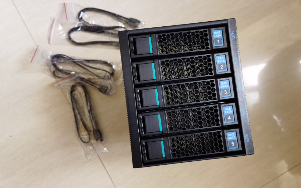 353元!道和DH3507光驱位五盘位硬盘笼2021限量版开箱