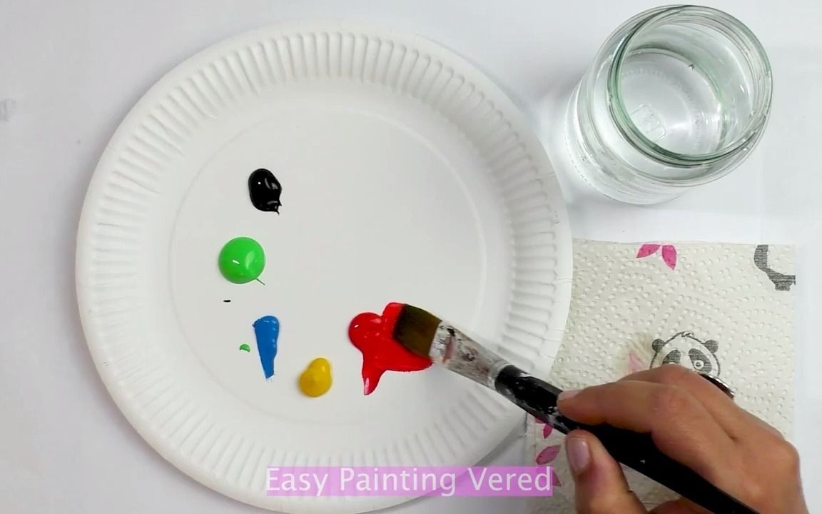 数字油画颜料批发 艺考生调色 初学者的丙烯画技巧数字油画网调色...