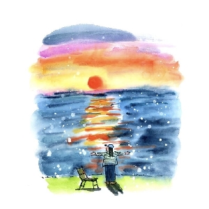 清风明月万重山 