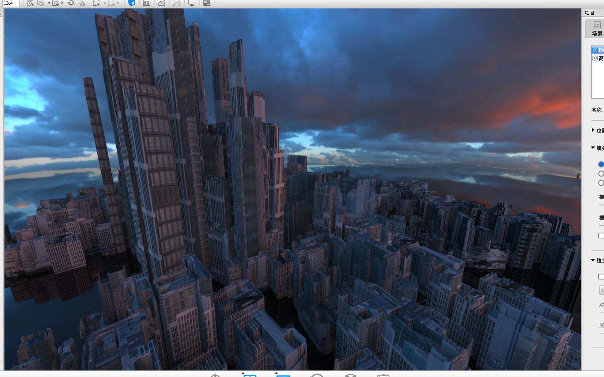 异象分享概念设计—3dcoat+keyshot城市建筑快速生成流程