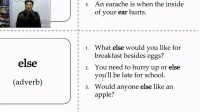 else 其它 英语单词读音意思例句