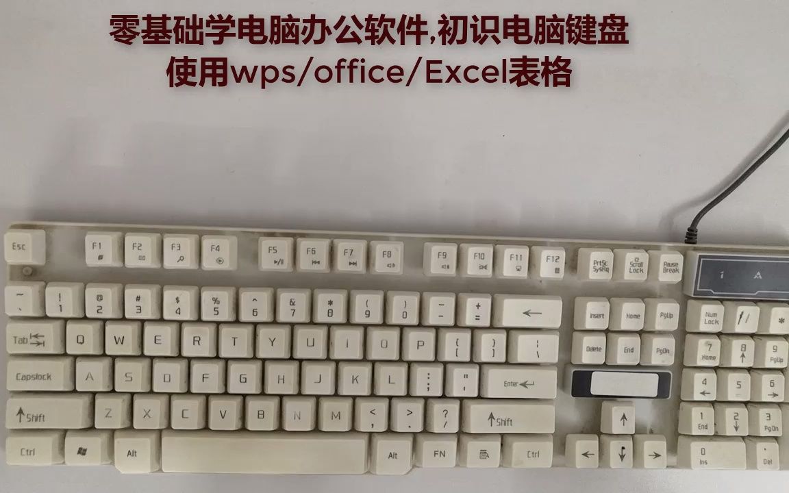 电脑入门常识 ,WPS文档编辑,Word/Excel/ppt/文员必备办公软件
