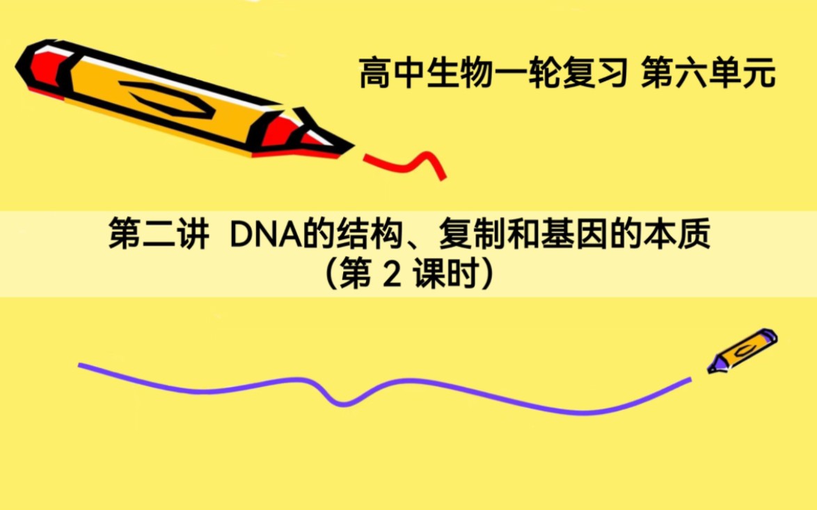 《DNA的结构、复制和基因的本质(DNA复制的相关计算)》(一轮复习)