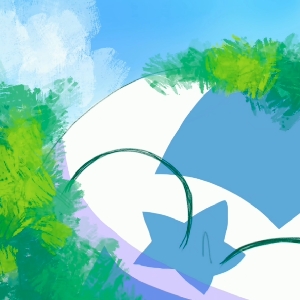 花里胡哨的醒鹿 