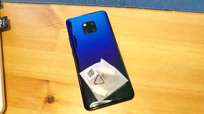 华为Mate20 Pro被曝光,支持屏幕指纹识别