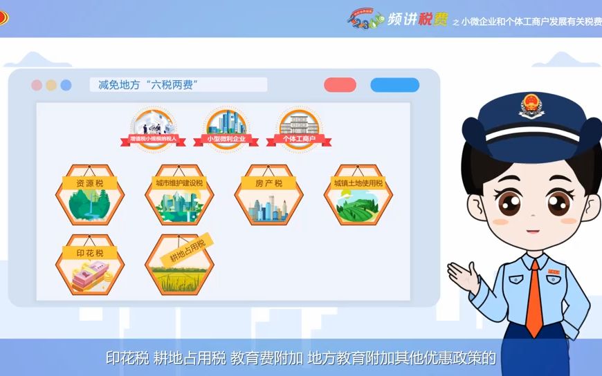 小微企业和个体工商户发展有关税费政策