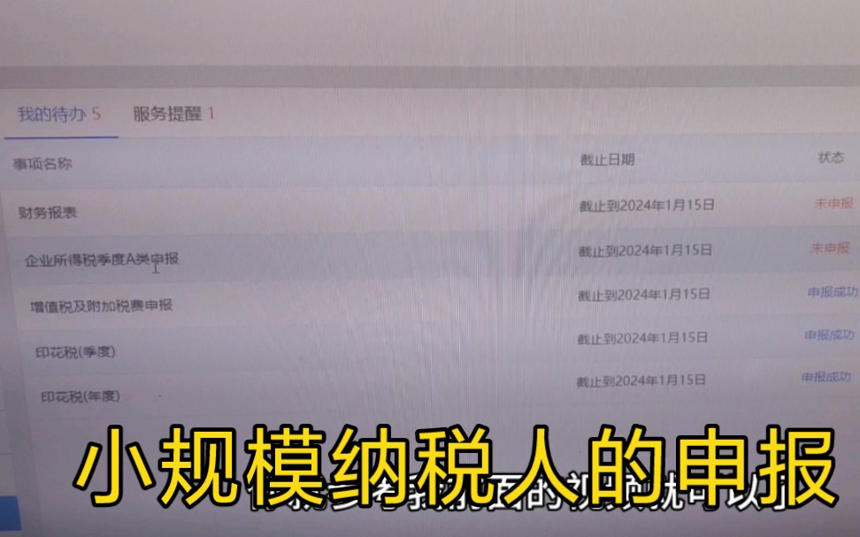 刚成立的小规模纳税人,季度申报报表有哪些,满满的干货分享给你