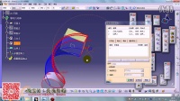 CATIA 实体建模视频教程11-多截面实体