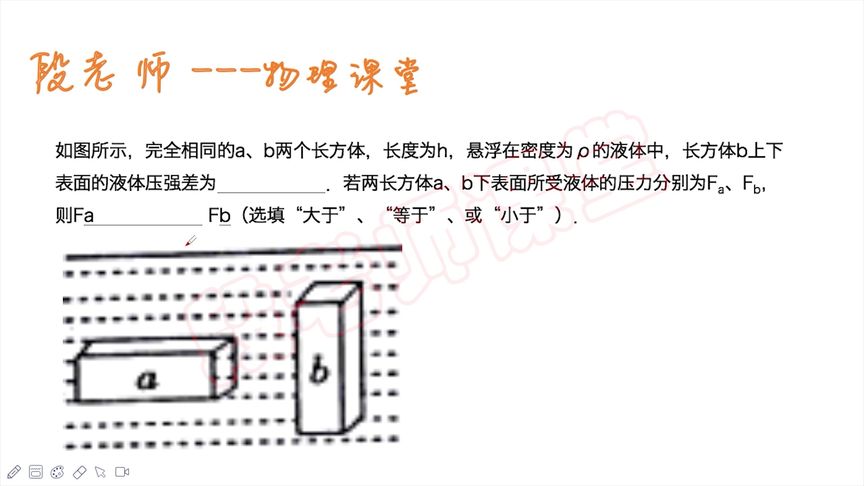 压强,浮力综合计算