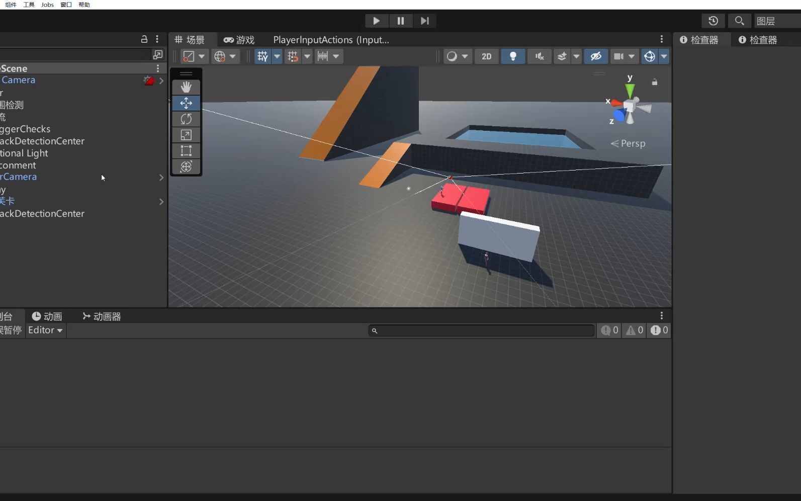 Unity用状态机实现了一个可以受击可以自动格挡的AI敌人
