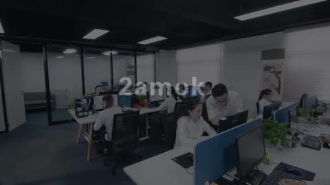 公司白领组织会议培训-凌晨两点素材网