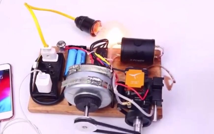 改装这样的一台发电机你爱嘛!?