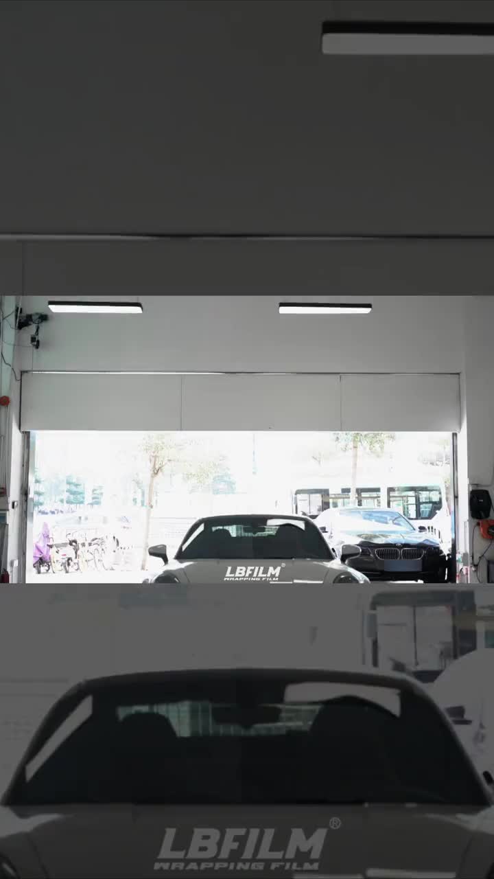 保时捷911-LB改色膜亚灰,经典永不过时!