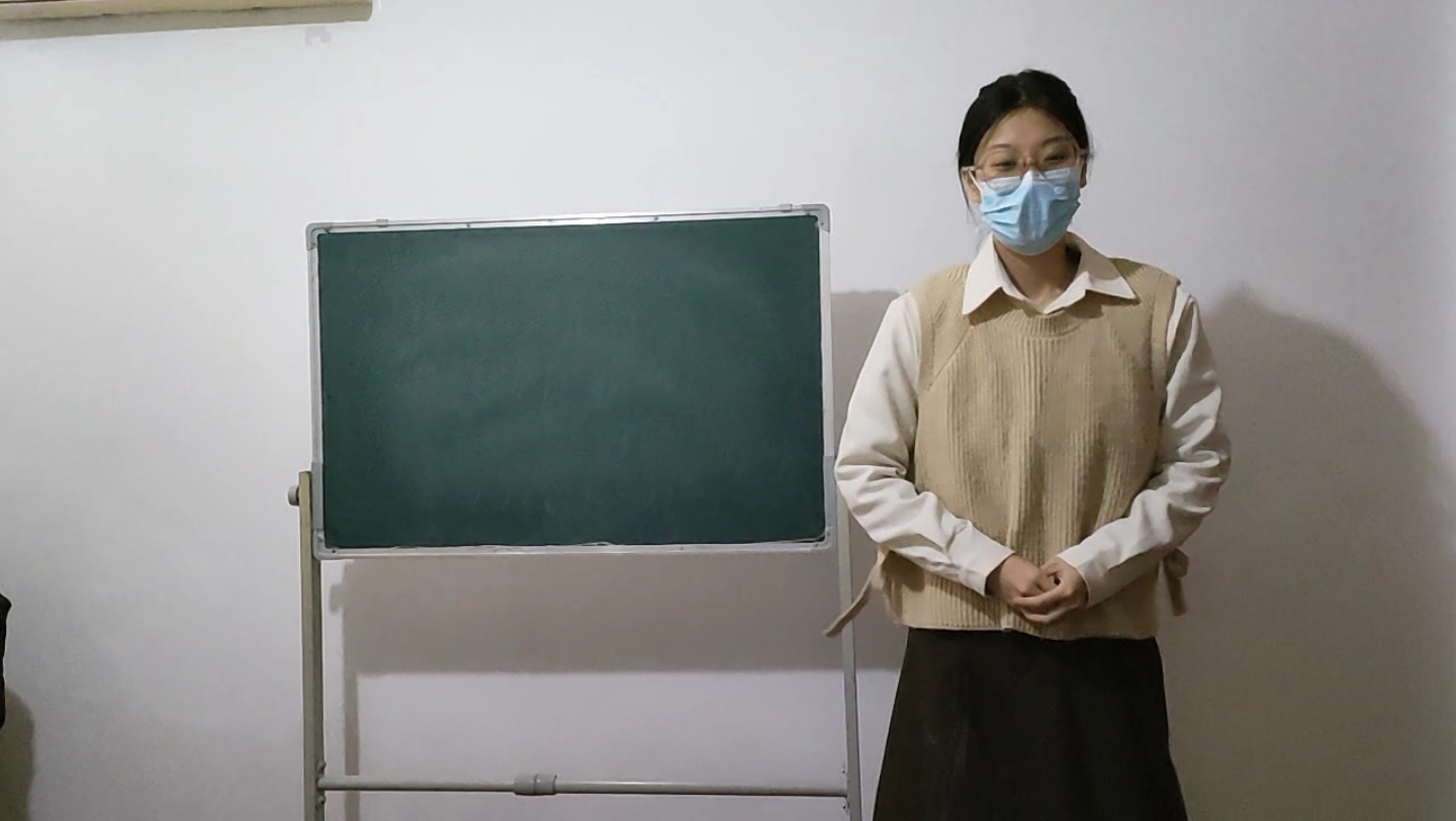 高中美术面试试讲–白莲仕女