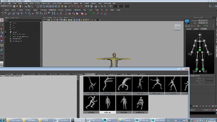 Maya利用预设制作动画