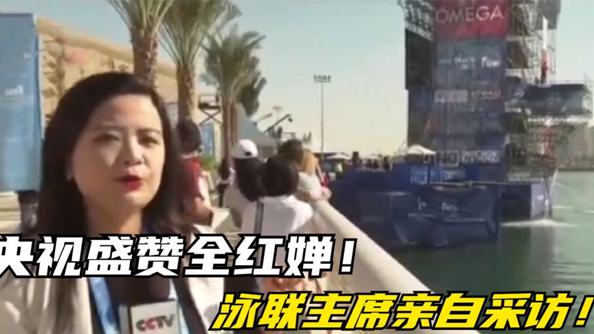 央视盛赞全红婵,泳联主席亲自采访,全妹粉丝一句话说明原因!